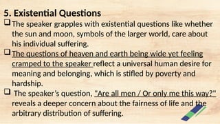 POEM The Dialogue of the Poor and Destitute WITH WORKSHEET NUMBER 2.pptx