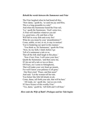 Poem wife of bath | DOCX