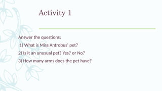 Anthology of poem year 5- List of poems for the student | PPTX