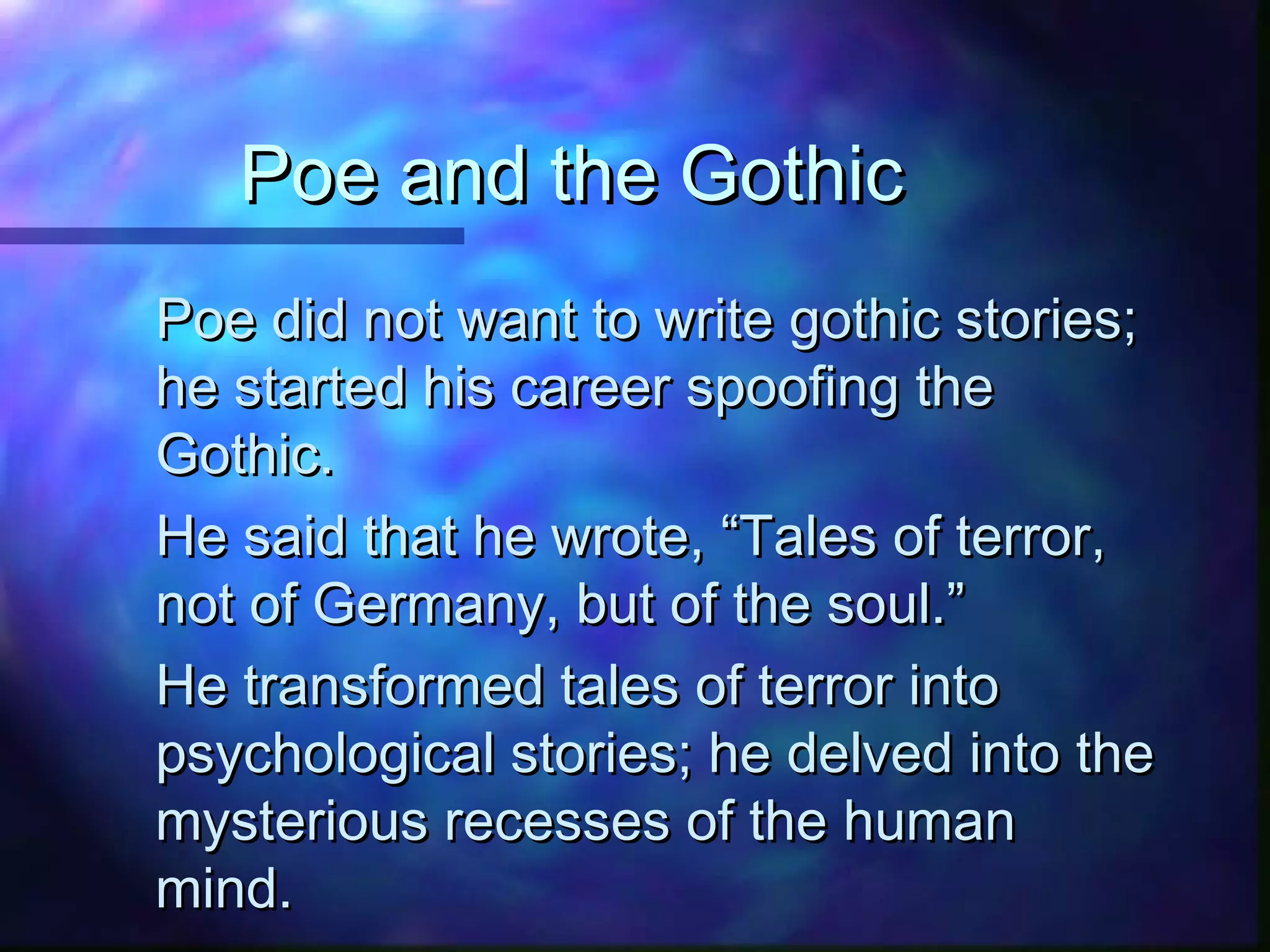 Edgar Allan Poe (1809-1849) | PPT