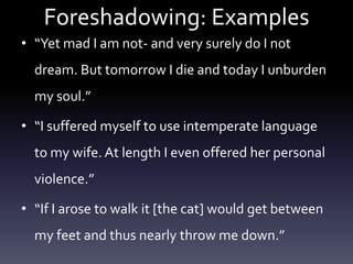 Poe: psychology of fear and black cat | PPT