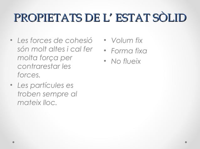 Poer point la materia | PPT
