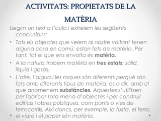 Poer point la materia | PPT