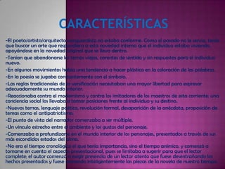 Poesía vanguardista (2) | PPTX