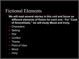 PoesCaskofAmontilladoMoodandIronyPractice1.pptx