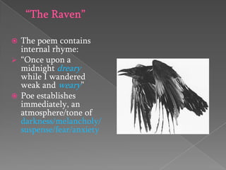 American Literature - Edgar Allan Poe | PPTX | Poetry | Books and ...