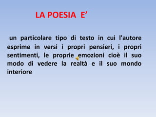 Poesia | PPTX