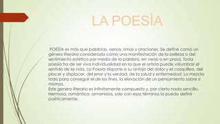 Poesia | PPT