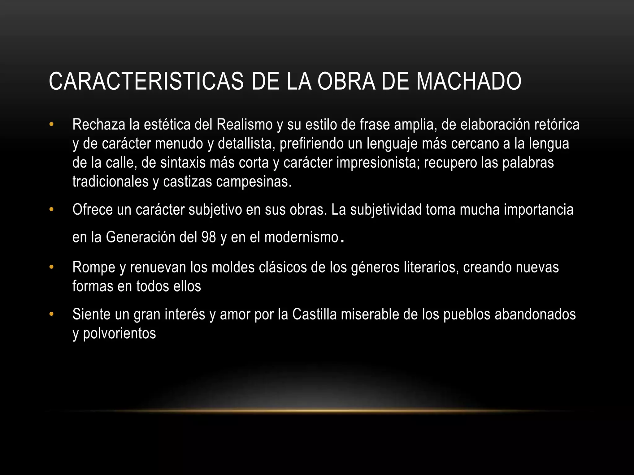 Poesia del siglo xx | PPTX
