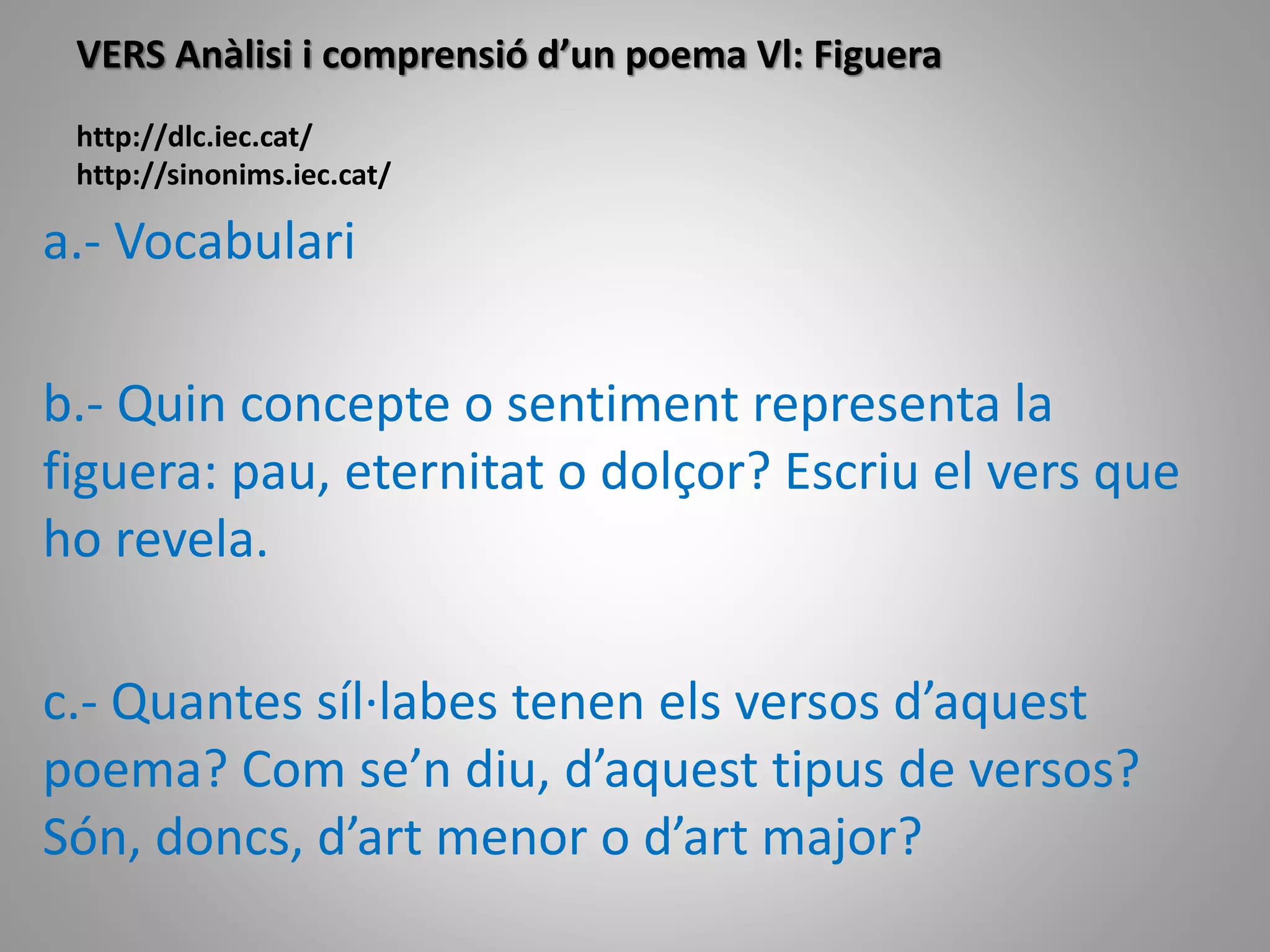 Poesia el vers i la rima | PPTX