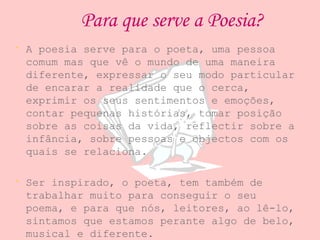 Poesia lírica | PPT