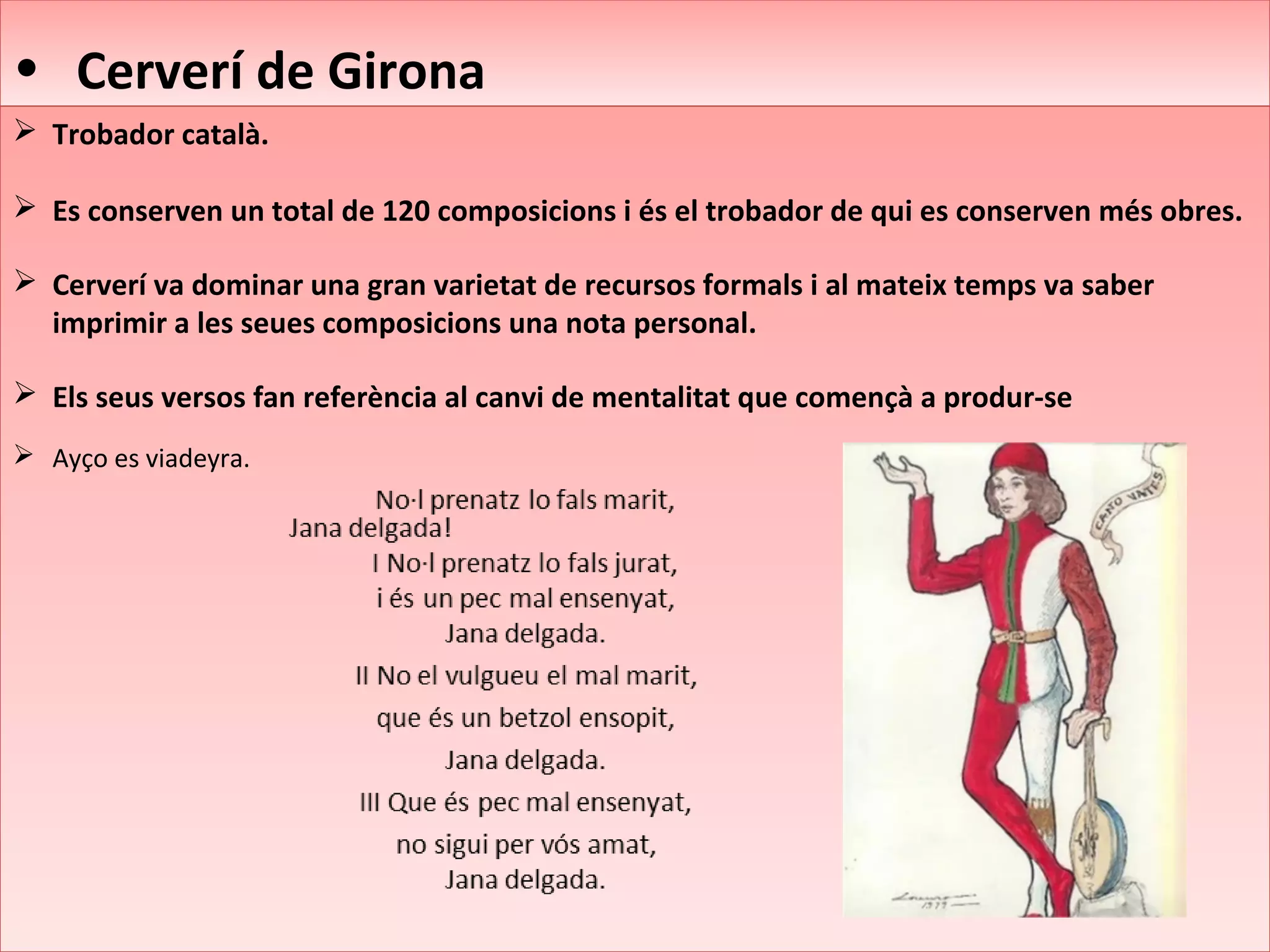 Poesia trobadoresca | PPS