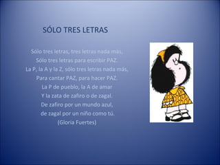 POESIES PER LA PAU | PPT