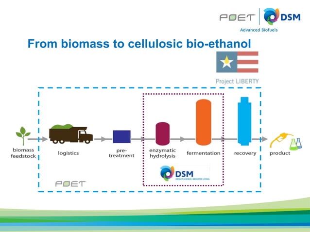 POET and DSM: Producing Advanced Biofuels | PPTX