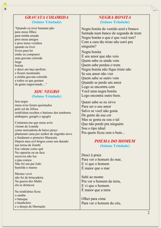 Poesias afro-brasileiras | PDF
