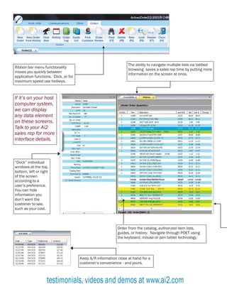 Foodservice Order Entry Software | PDF