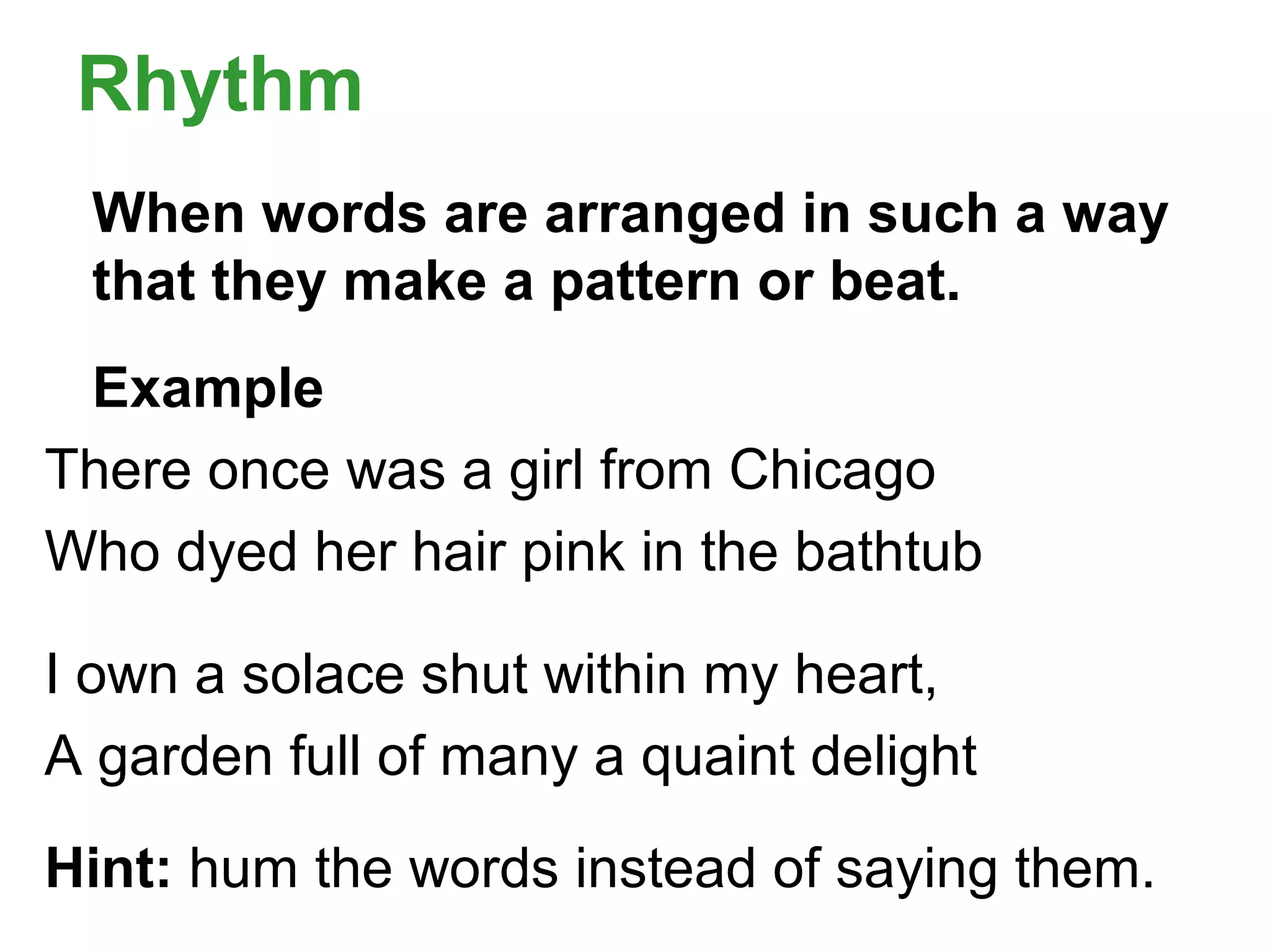 Poetic devices-lesson | PPT