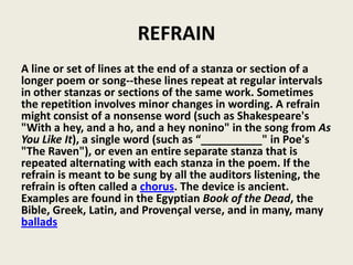 Poetic devices | PPT