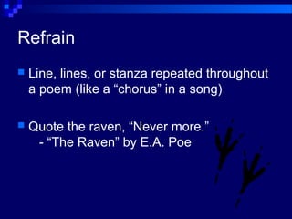 Poetic devices | PPT