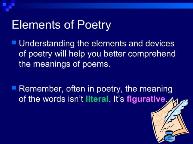 Poetic devices | PPT