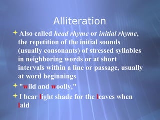 Poetic devices | PPT
