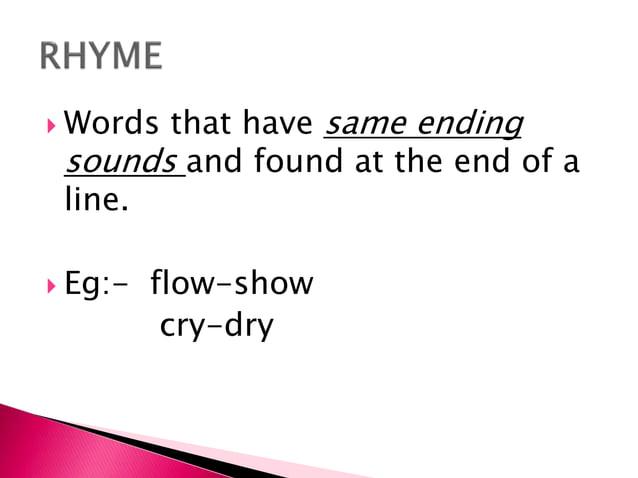 Poetic devices | PPTX