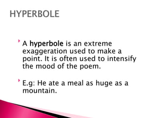 Poetic devices | PPT