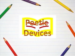 Poetic devices | PPTX