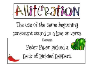 Poetic devices | PPTX