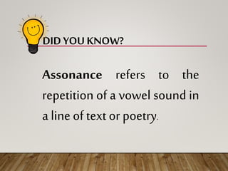 Poetic devices | PPTX