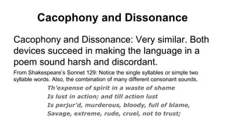 Poetic Devices | Alex Noudelman | PPT