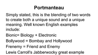 Poetic Devices | Alex Noudelman | PPT