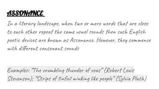 Poetic Devices of English Grammars...... | PPT