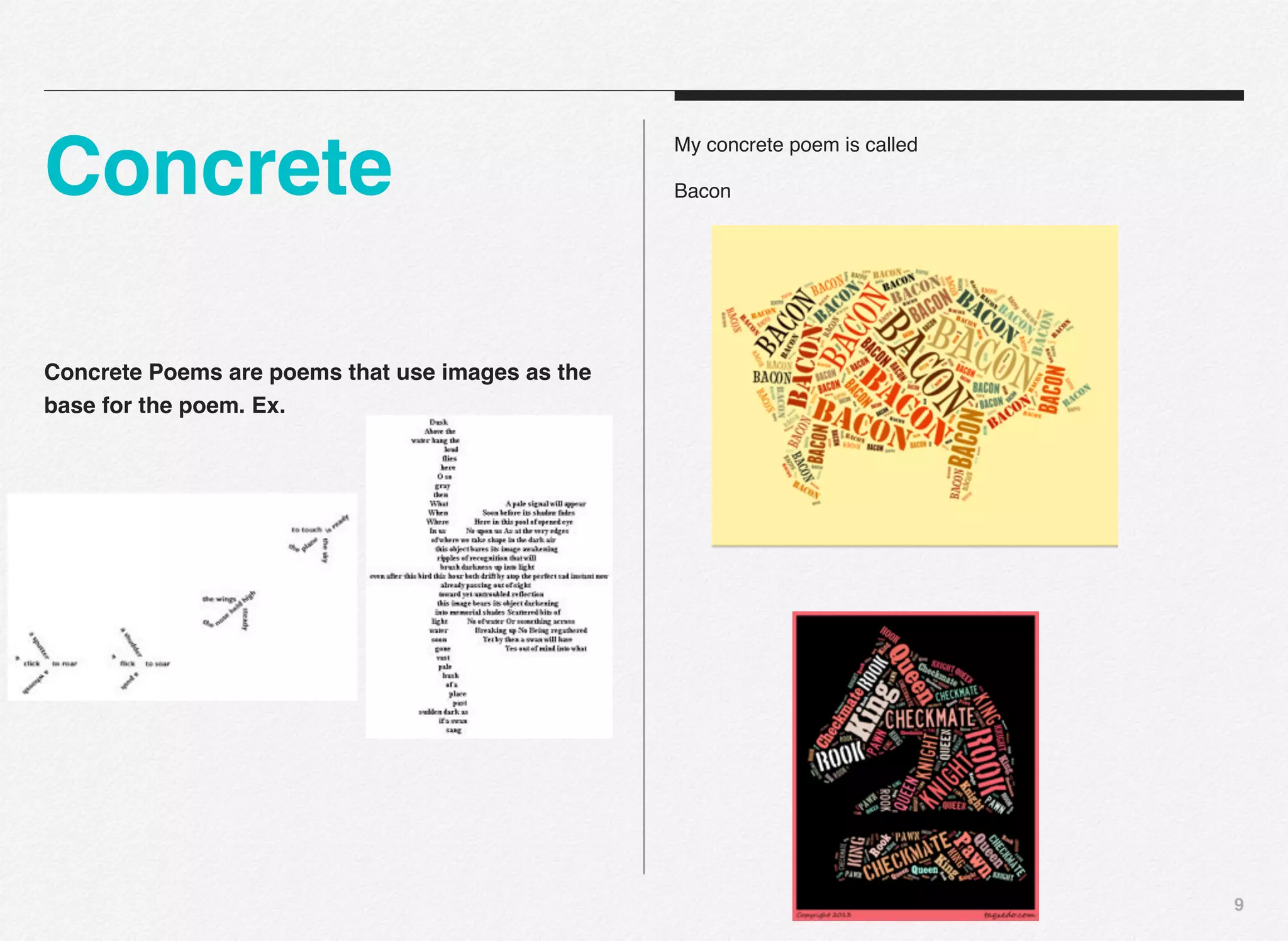 Poetic devices books | PPT