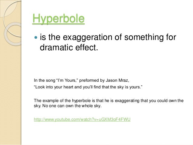 Poetic devices in lyrics