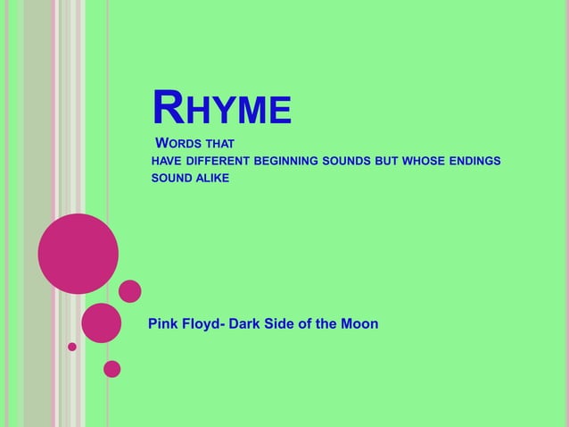 Poetic devices in songs | PPTX