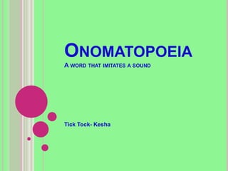 Poetic devices in songs | PPTX