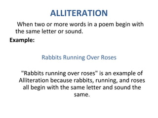 Poetic elements | PPT