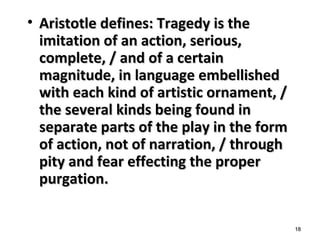 Aristotle's Poetics | PPT
