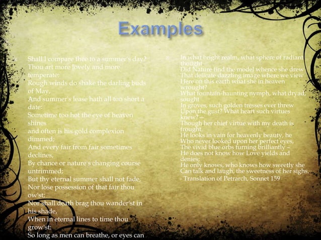 Poetic styles and forms | PPTX