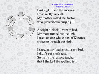 Poetic Terms Quick Review | PPT