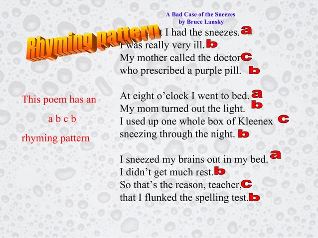 Poetic Terms Quick Review | PPT