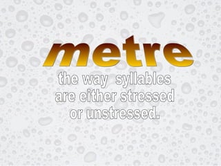 Poetic Terms Quick Review | PPT