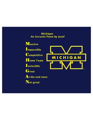 Mrs. Hall's Poetry Reading | PDF