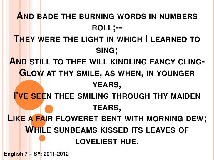 Philippine Literature - Poetry