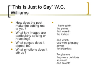 Poetry | PPT