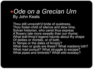 Types Of Poetry | PPTX