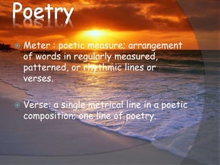 Poetry | PPT