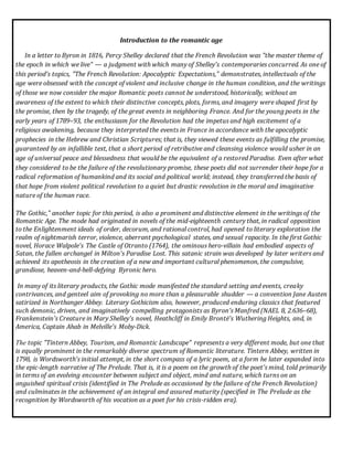 Research Paper : Romantic Poetry | PDF