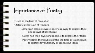 Poetry | PPTX